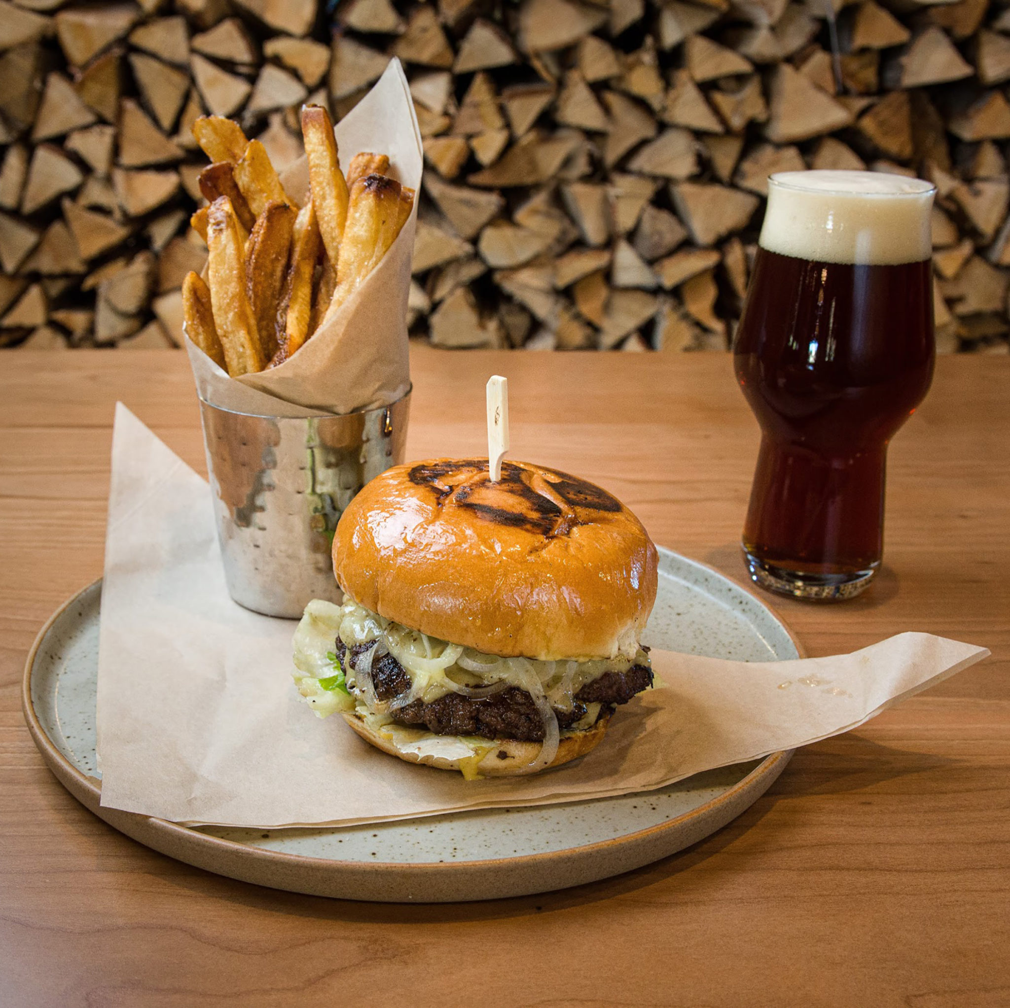 Smash Burger - Black Flannel Brewing & Distilling Company